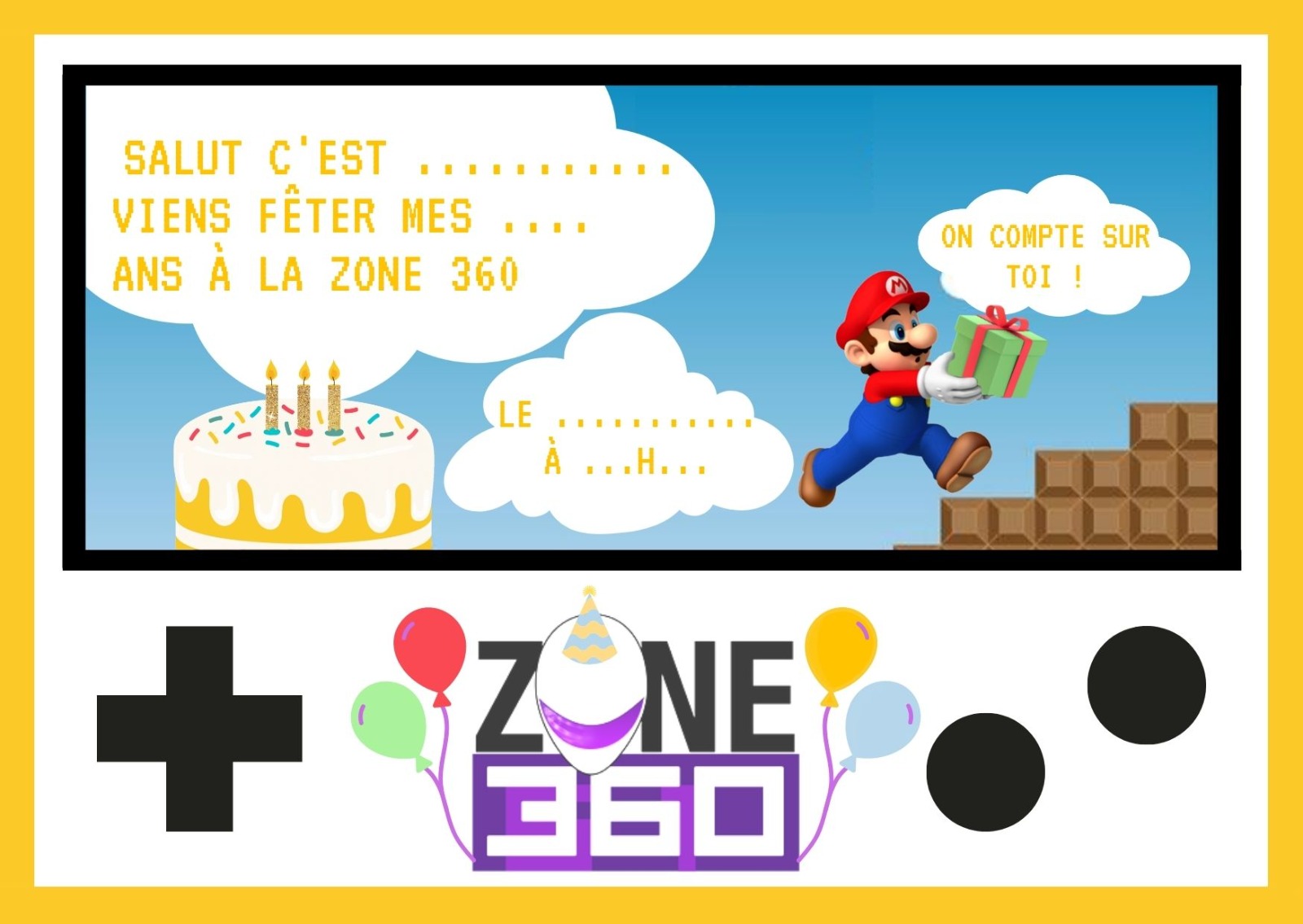 Tarifs/ Anniversaires - ZONE 360 - Zone de loisirs sur Millau